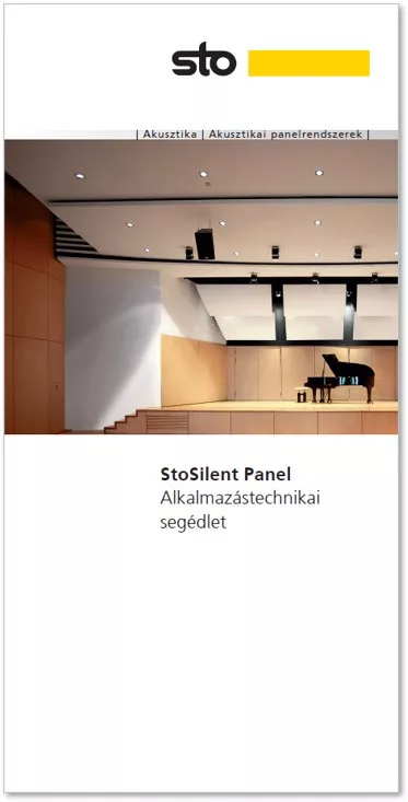 Letölthető katalógusok, StoSilent Panel - Alkalmazástechnika